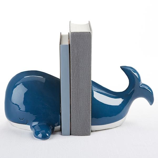 Ceramic Whale Bookends | Corner Stork Baby Gifts – Corner Stork Baby ...